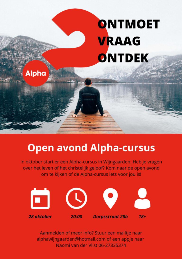 Alpha cursus - Hervormde kerk Wijngaarden